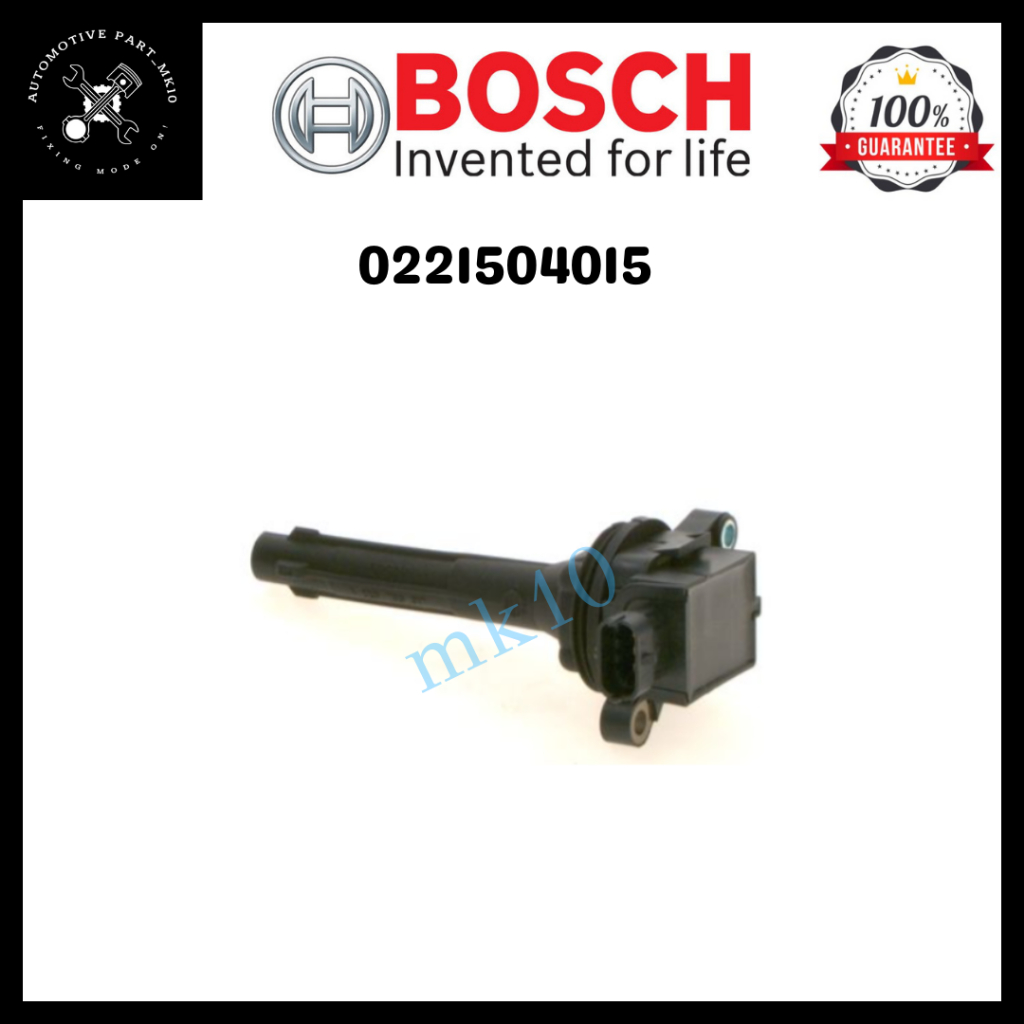 Bosch Ignition Coil 0221504015 – 100% Genuine | Shopee Malaysia