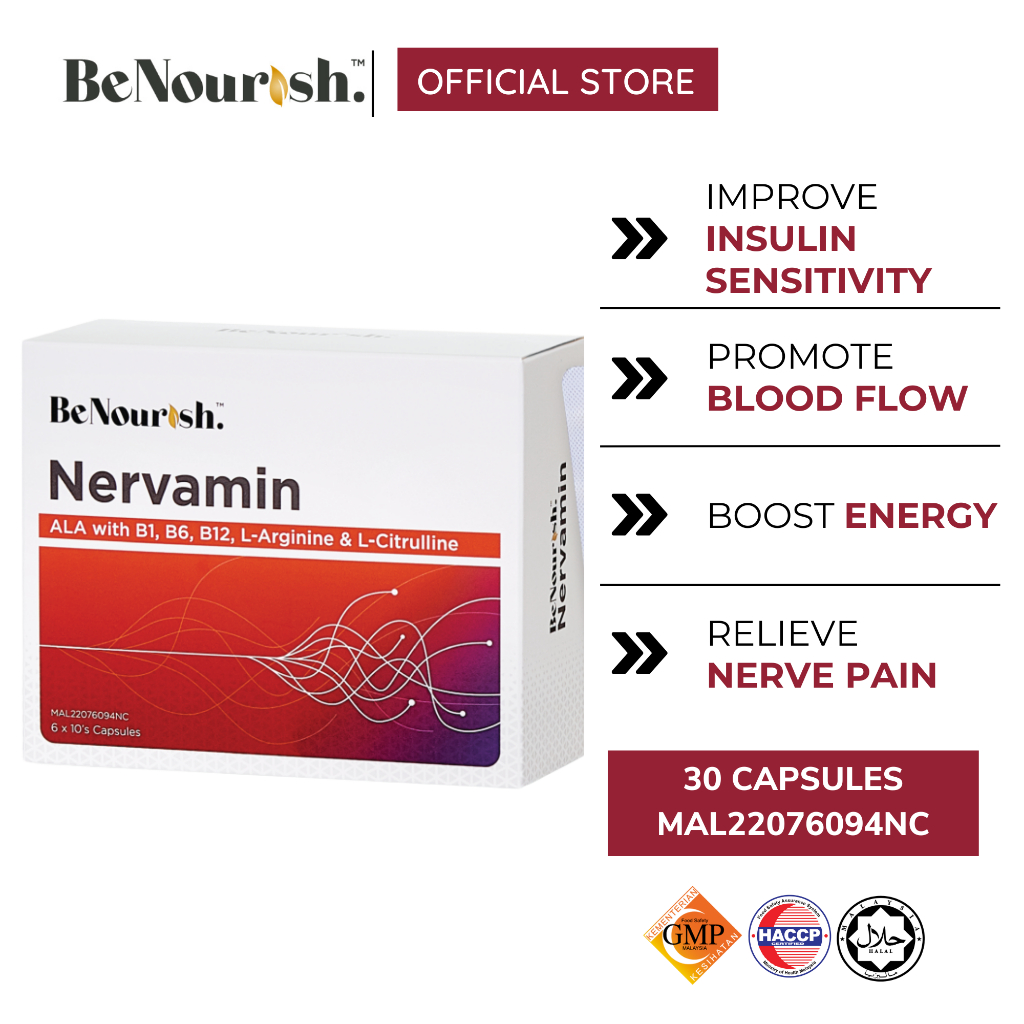 BeNourish Nervamin (60 Capsules) | Shopee Malaysia