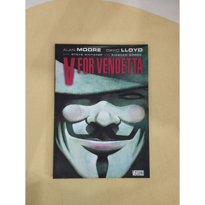 (ENG) Alan Moore • David Lloyd - V FOR VENDETTA | Shopee Malaysia