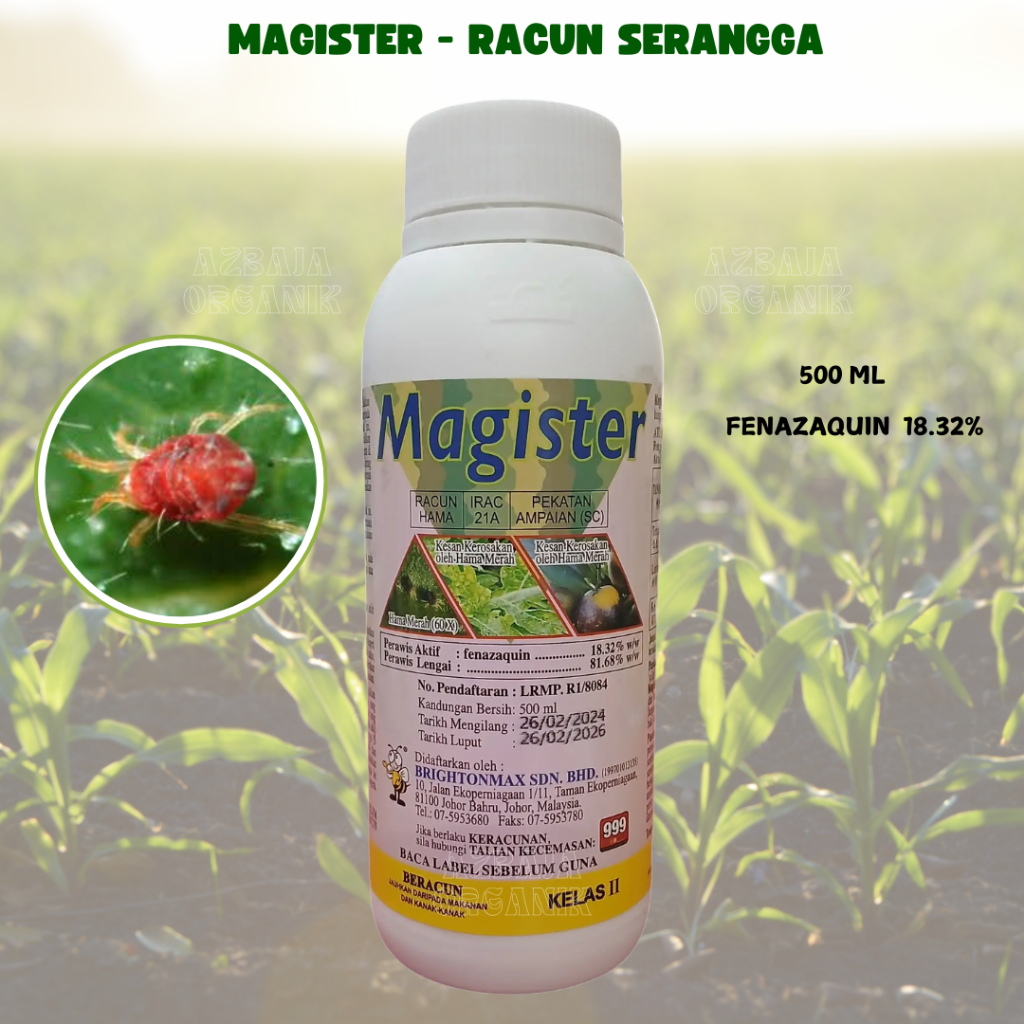 BRIGHTONMAX - MAGISTER - RACUN SERANGGA (HAMA MERAH) / INSECTICIDE ...
