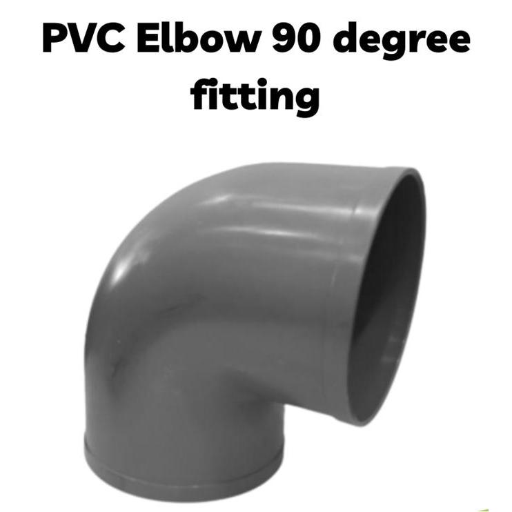 Pipe Fitting - PVC Elbow Socket 50mm 2" (PL) | Shopee Malaysia