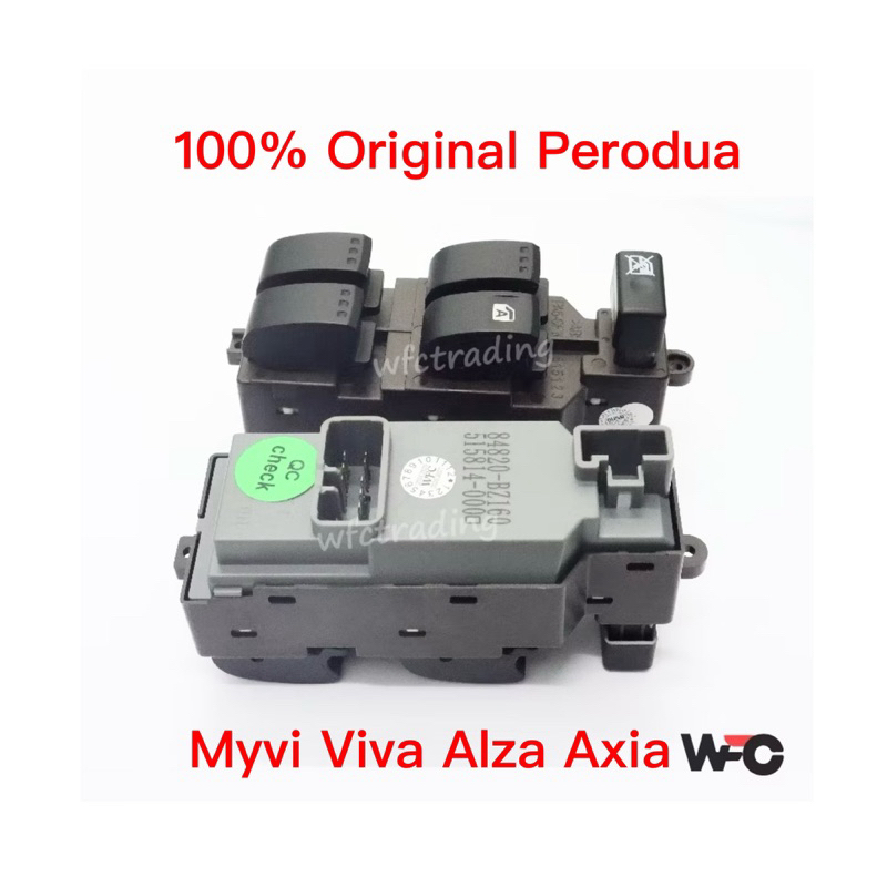 Original Perodua Myvi Alza Viva Power Windows Switch Myvi Main Switch ...