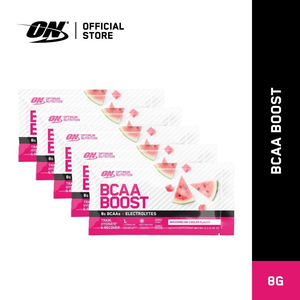 Optimum Nutrition BCAA Boost (390g/ x5 Sachets) | Shopee Malaysia