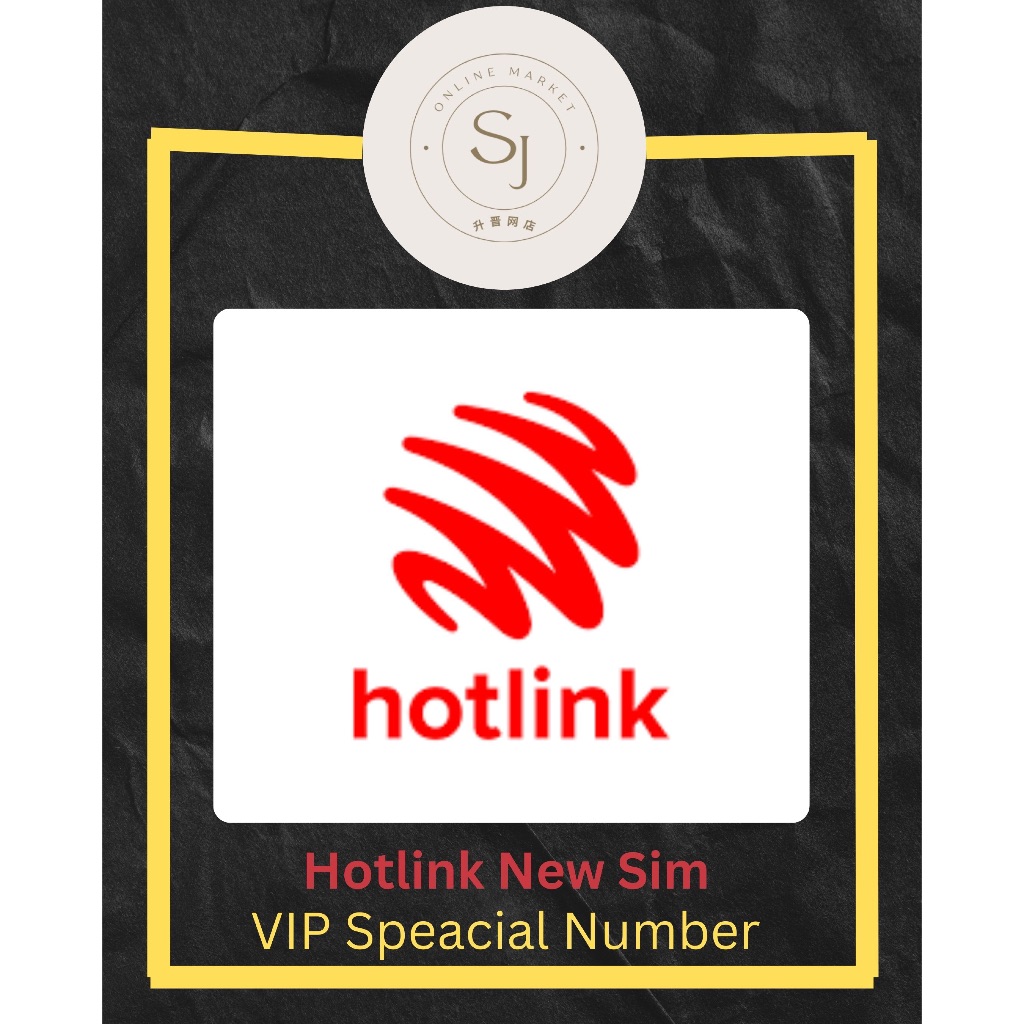 Hotlink Number Cantik Special Number | Shopee Malaysia