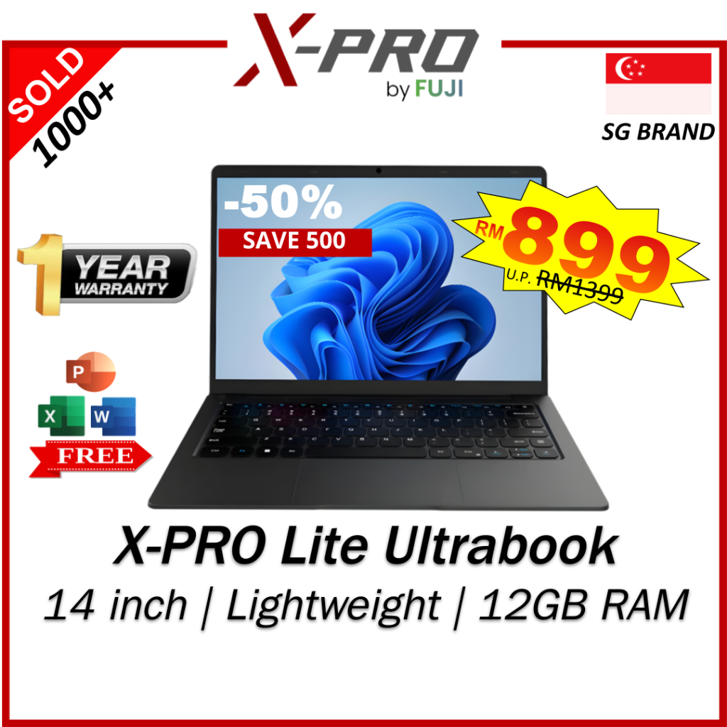 Brand New XPro Lite Ultrabook Laptop | Up to 512GB SSD | 12GB RAM ...