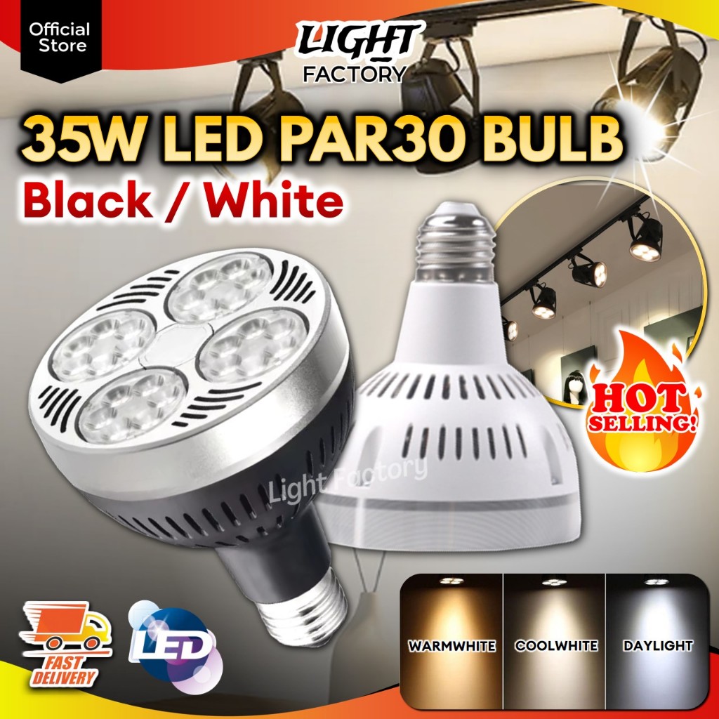 PAR30 35W LED BULB LED Spotlight Bulb Super Bright E27 Holder PAR30 LED Bulb 35W Mentol OSRAM ...