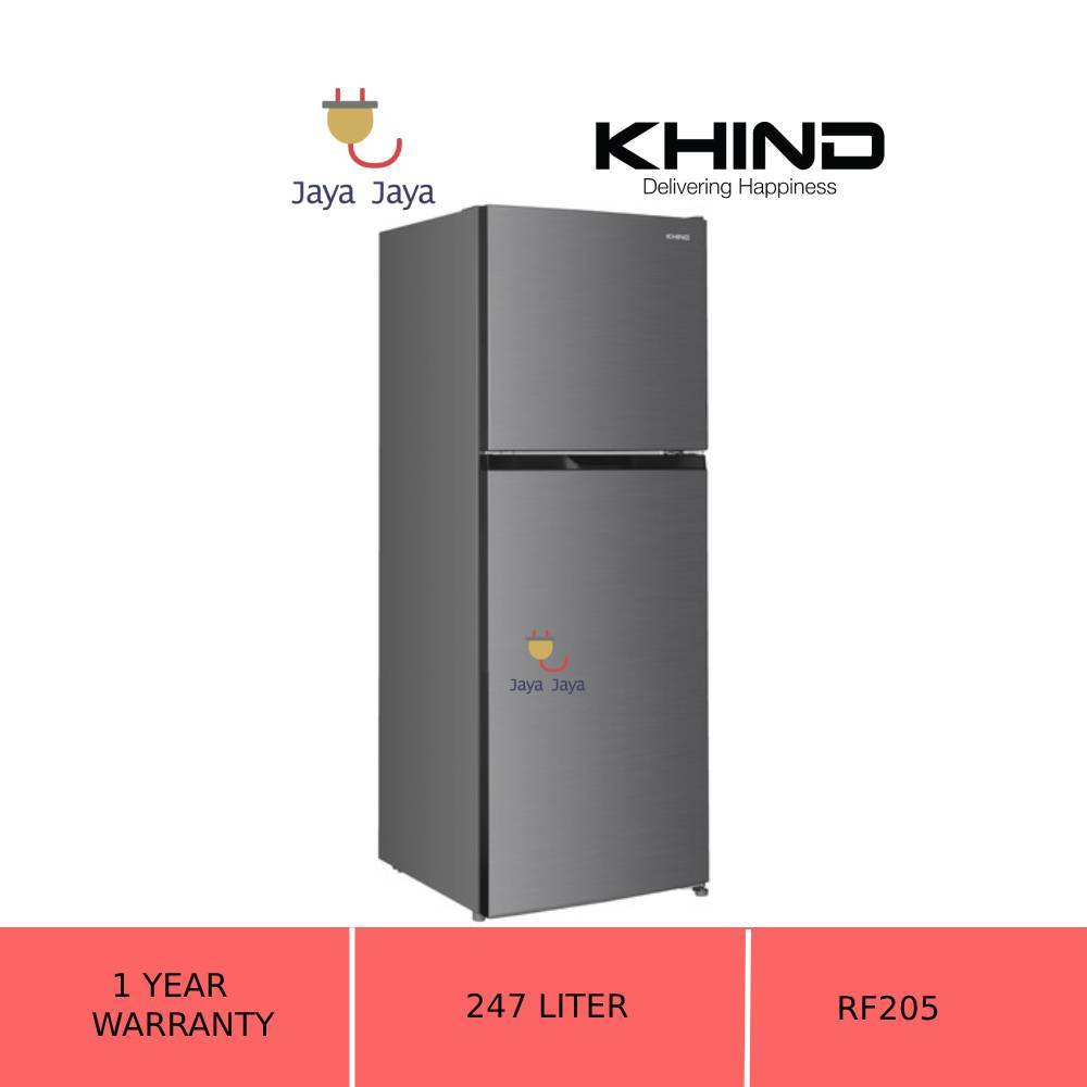 KHIND 197L 2 Door Inverter Refrigerator RF205 | Shopee Malaysia