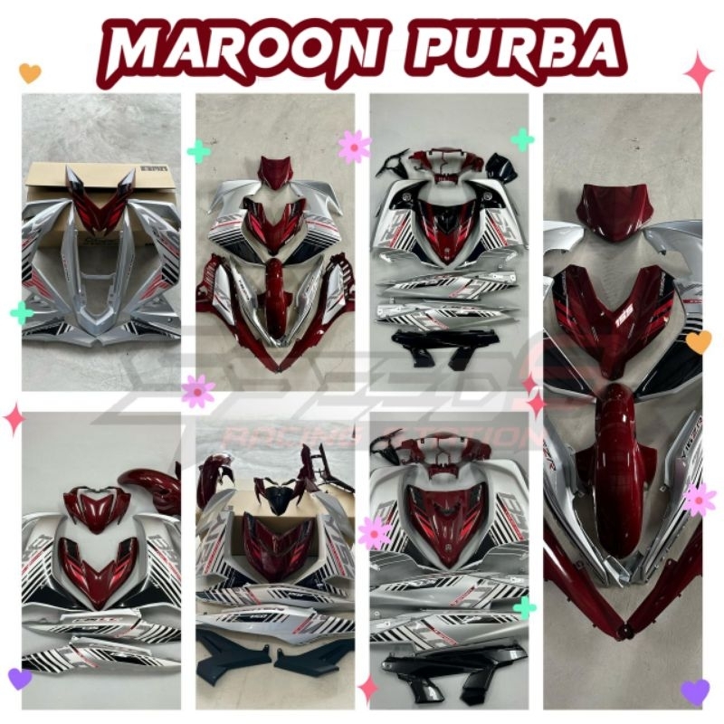 MAGICBOY COVER SET MAROON PURBA MAROON BATMAN LC135 LCV2 LCV4 - V7 LCV8 ...