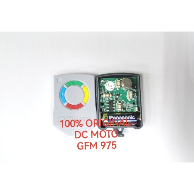 100% ORIGINAL DC MOTO GFM 975 REMOTE CONTROL DC MOTO REMOTE | Shopee ...