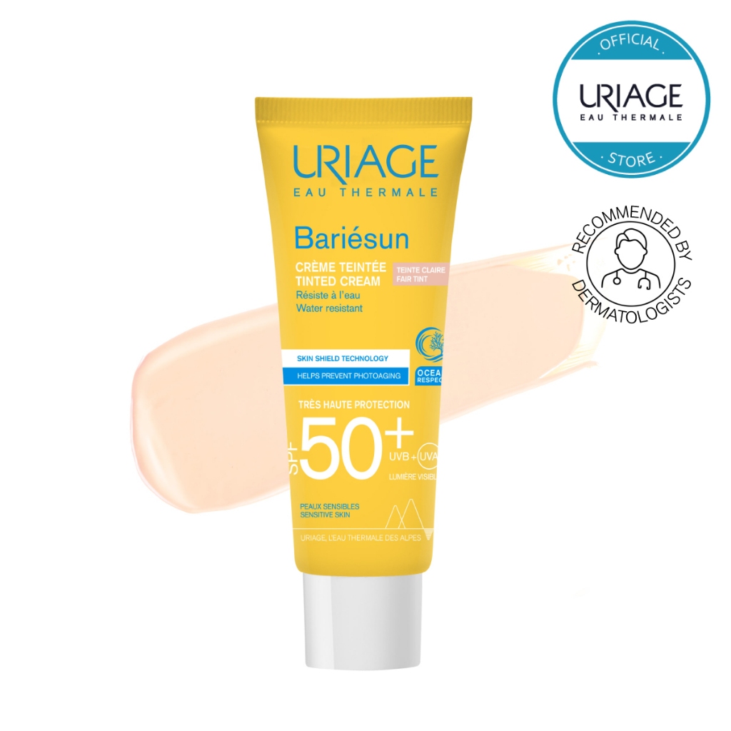 Uriage Bariesun Fair Tinted Cream SPF50+ Sunscreen 50ml | Shopee Malaysia