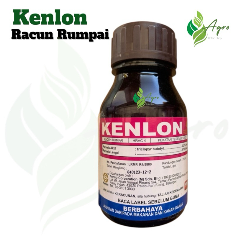 Kenlon 32.1% 250ML / Racun Pokok/ Herbicide/杀树油（杀树药水）（Racun Serap）100% ...