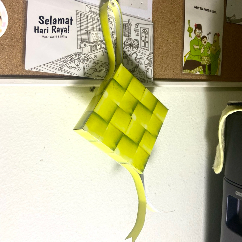 [NEW] DIY ACTIVITY Real-like Ketupat Box Easy Paper Folding Craft for ...