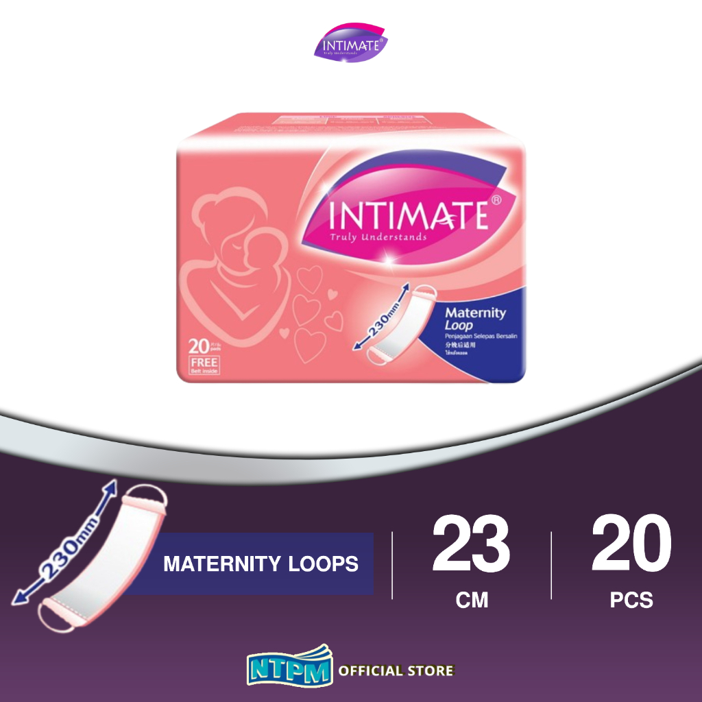 (P43) Intimate Maternity Loop Pad 230mm (20''s) | Shopee Malaysia