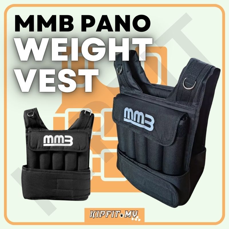 MMB Adjustable Weighted Vest – Running, Gym Training Weight Jacket Strength Training Gear ...