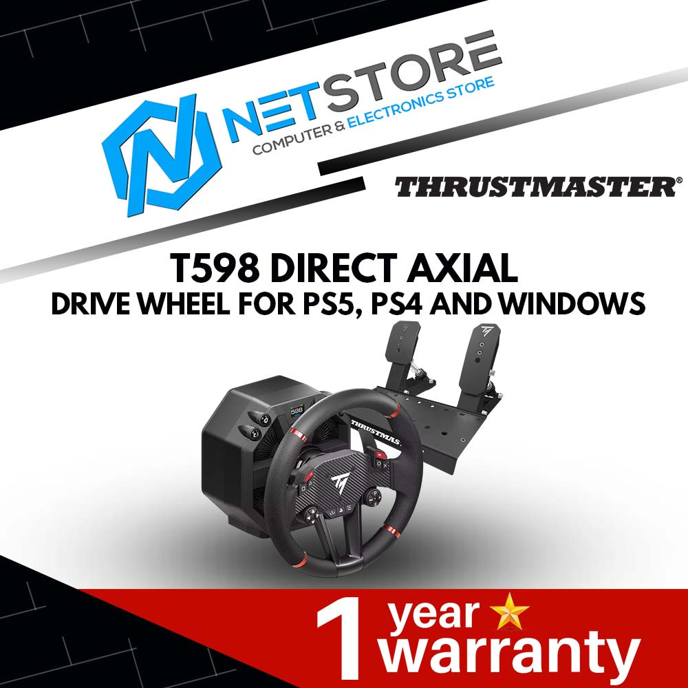 THRUSTMASTER T598 DIRECT AXIAL DRIVE WHEEL FOR PS5, PS4 AND WINDOWS ...