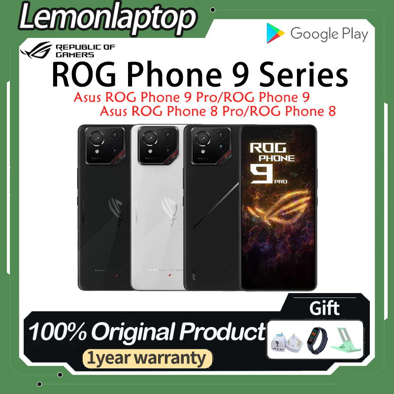 Global Rom Asus ROG Phone 9 Pro/ROG Phone 9 Snapdragon 8 Elite 5800mAh 65W Fast Charging ROG ...