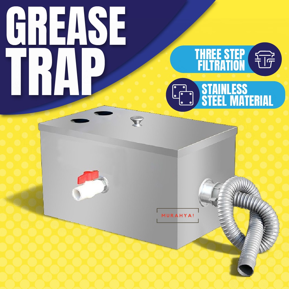 Perangkap Minyak Grease trap kitchen Oil water separator filtration ...