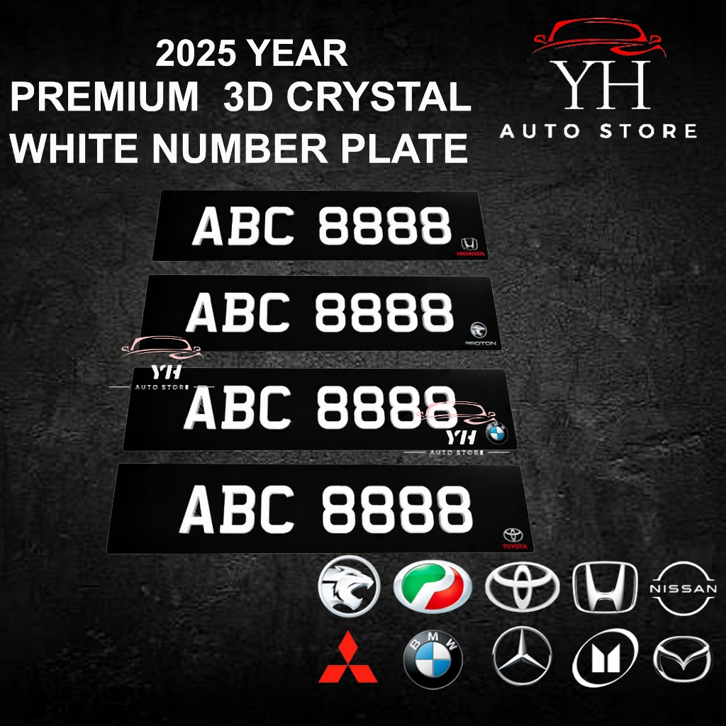 JPJ Number Plate Kereta Crysta no plate Car Plate車牌號碼牌Nombor Plat ...