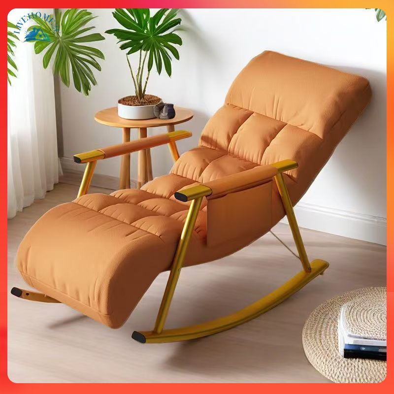 Lazy Rocking Chair Recliner Elderly Rocking Chair Adjustable Sleeping ...
