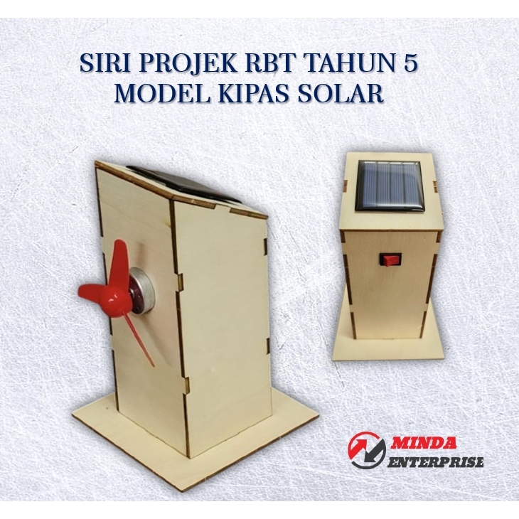Project RBT Tahun 5 : DIY Wooden Solar Fan / Model Kayu Kipas Solar ...