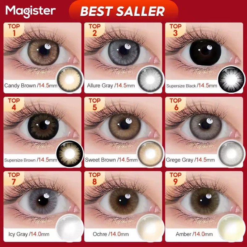 MAGISTER LENS ( CANDY BROWN / ALLURE GRAY / SMOG GRAY / NILS BROWN ...
