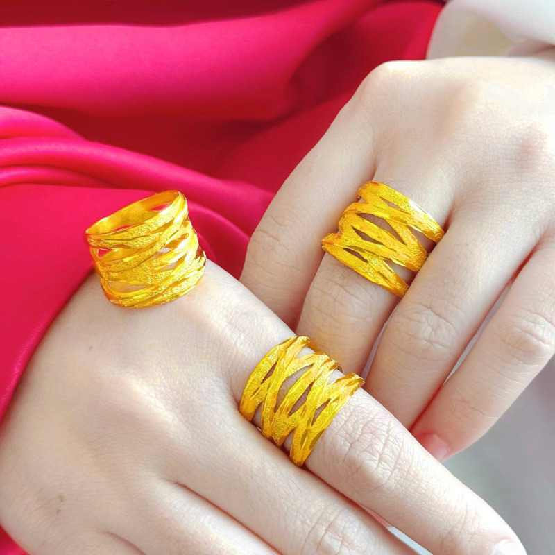 Cincin NABILA RAZALI emas bangkok | Shopee Malaysia