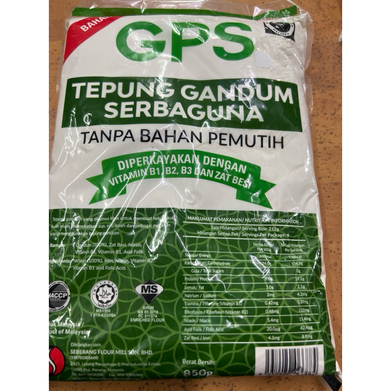 tepung gandum GPS 850g | Shopee Malaysia