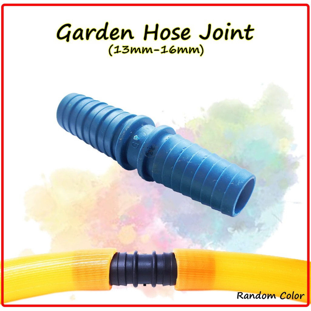 Plastik Pvc Hose Joint Orange Hose Joint Garden Pipe Joint Connector ...