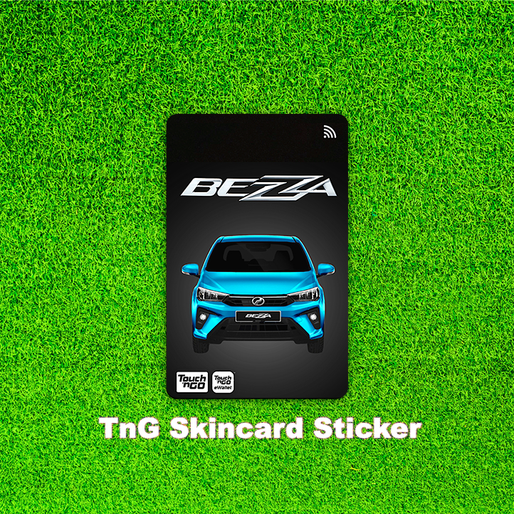 Perodua Bezza - Sticker Card Touch n Go TnG Card Skincard Cover ...