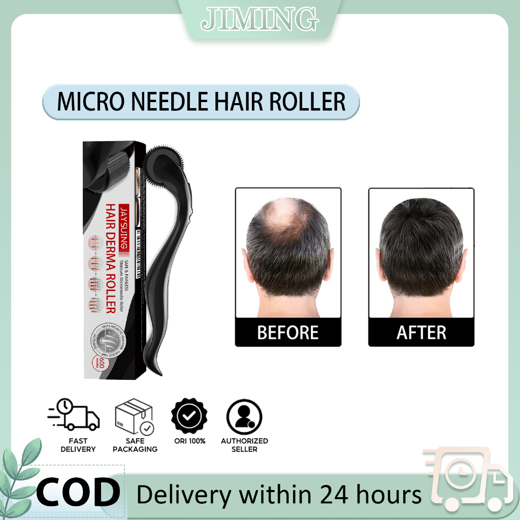 Derma Roller 600Micro Needle Hair Roller for Hair Growth, Hair Loss ...