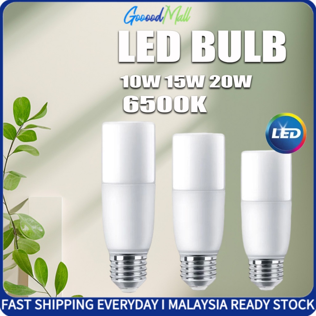 LED Bulb 10W 15W 20W 6500K Daylight LED STICKBulb E27 Mentol LED Rumah Light LED downlight bulb ...