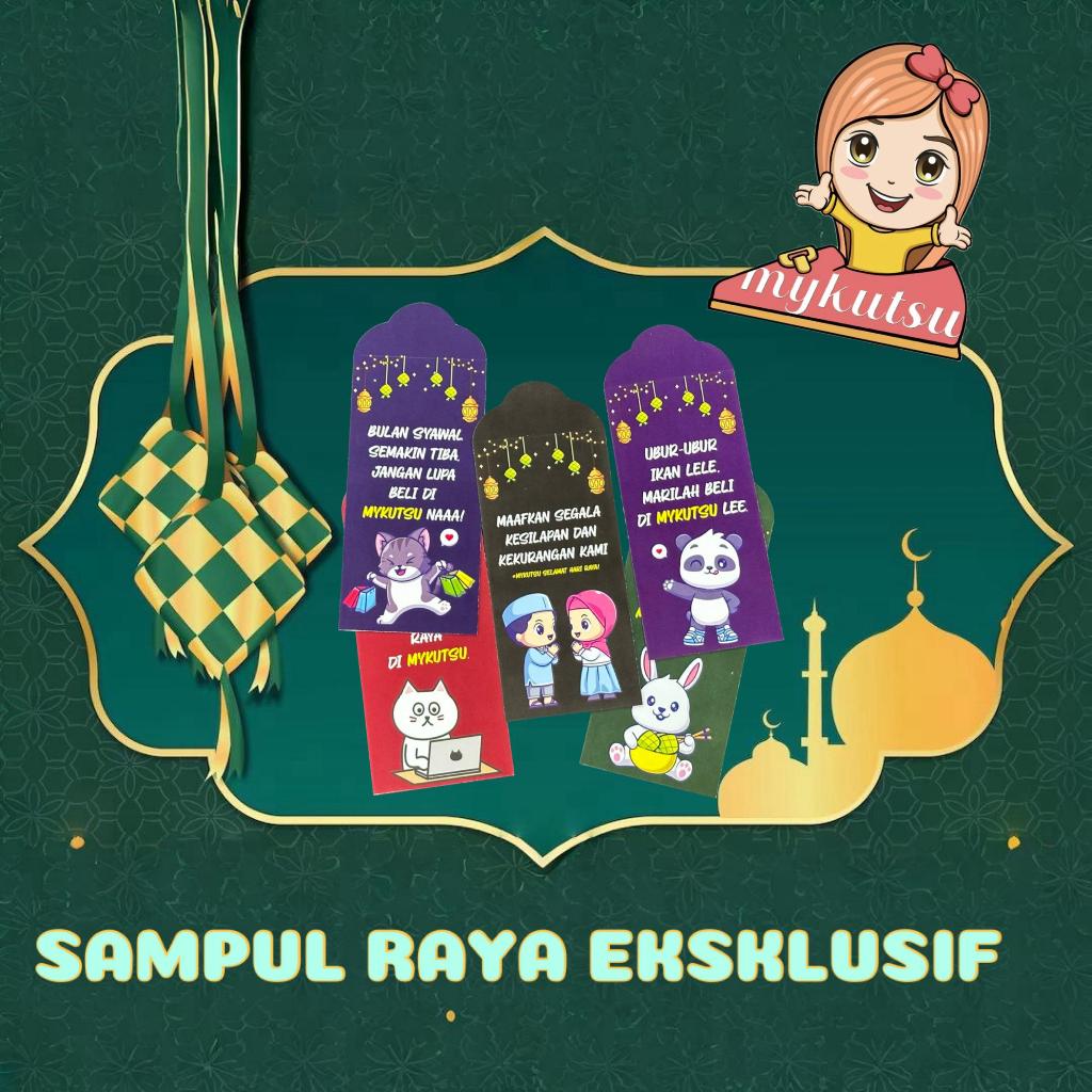 MYKUTSU Sampul Duit Raya Cute Viral 2025 (5 pcs per Paket) | Shopee ...