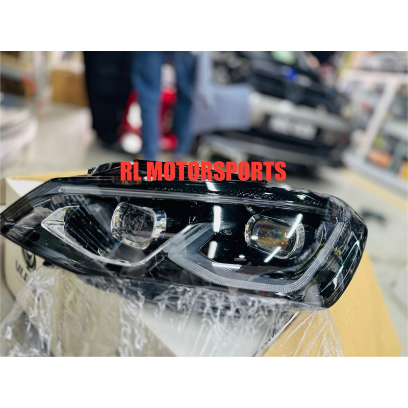 Volkswagen Golf mk6 mk7 convert mk8 style Front projector headlamp ...