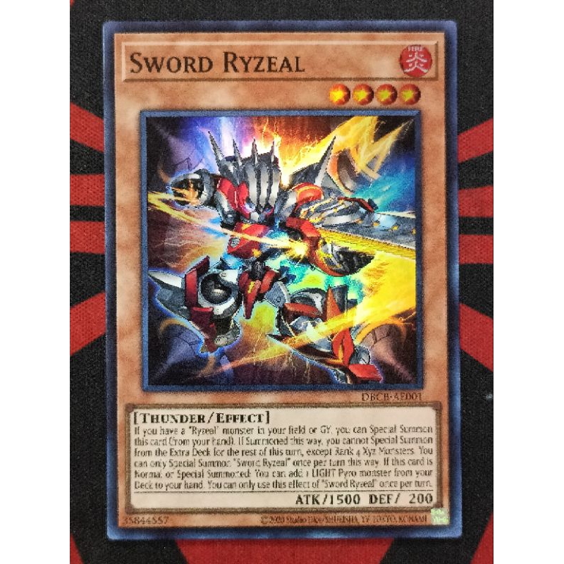YUGIOH KONAMI DBCB-AE001 Sword Ryzeal (SR) | Shopee Malaysia
