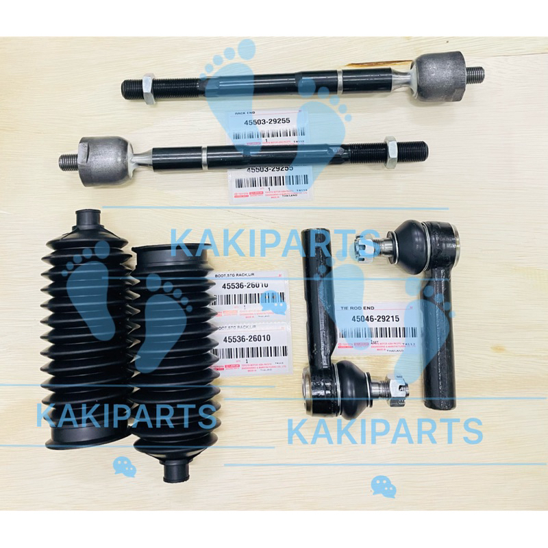 TOYOTA HIACE LH113 (TAIL-17MM) (LONG-290MM) TIE ROD END / RACK END ...