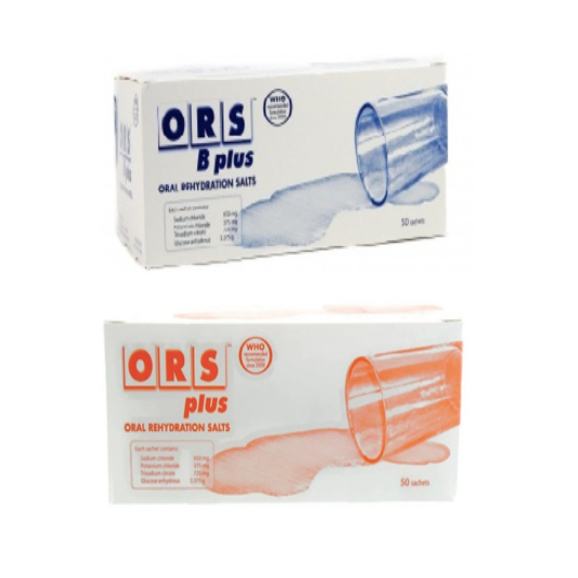 ORS B Plus Oral Rehydration Salt 10's / 50's | Shopee Malaysia