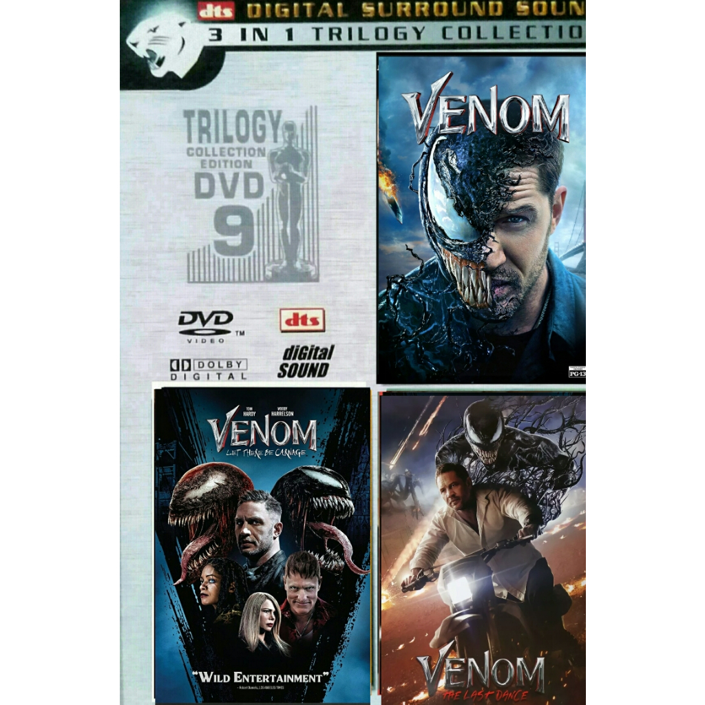 VENOM TRILOGY ( 3 IN 1 DVD) | Shopee Malaysia
