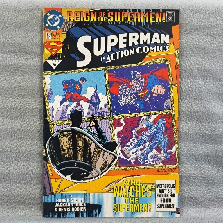 Superman: Action Comics #689 (DC Comics) Roger Stern, Jackson Guice ...