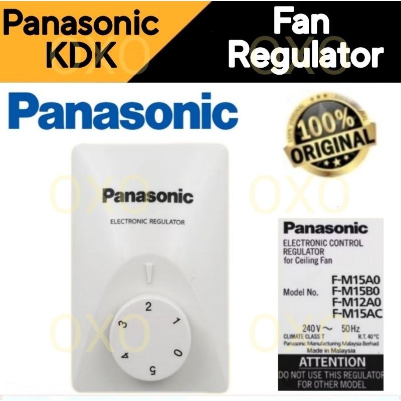 ORIGINAL Panasonic Fan Regulator white | Shopee Malaysia