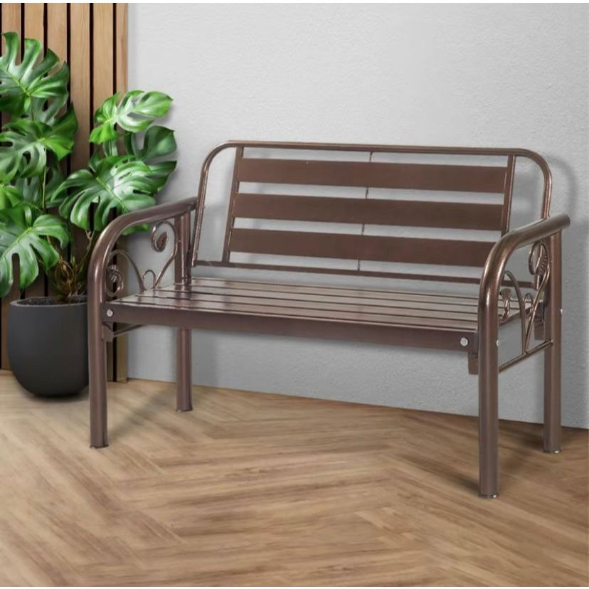 (DIRECT KILANG) JKEE 4ft Metal Long Bench Chair / Kerusi Laman Besi ...