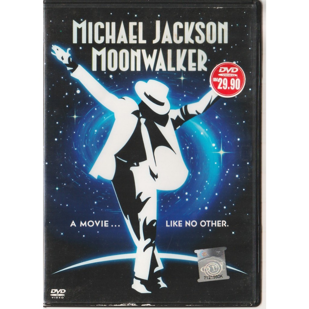 DVD MICHAEL JACKSON : MOONWALKER ( ORIGINAL DVD ) | Shopee Malaysia