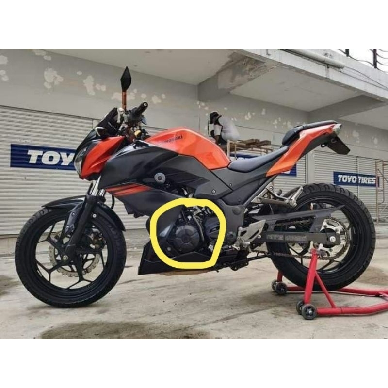 Kawasaki Z250 / Ninja 250 engine cover magnet / cover generator ...