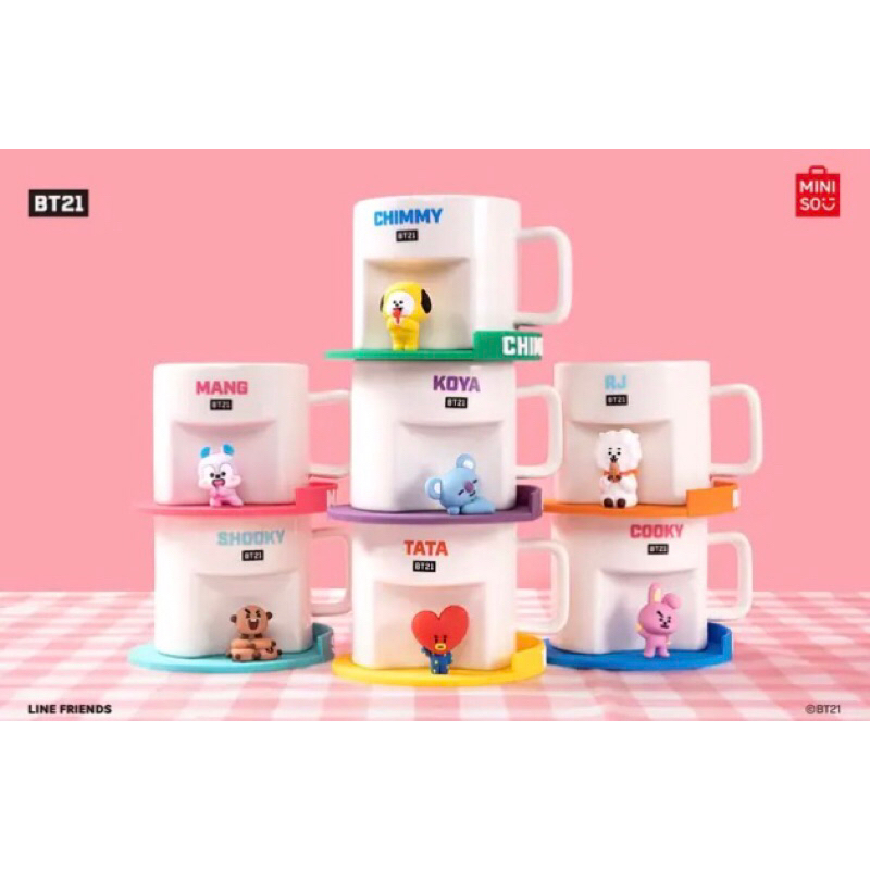 Miniso BT21 Ceramic Mug | Shopee Malaysia