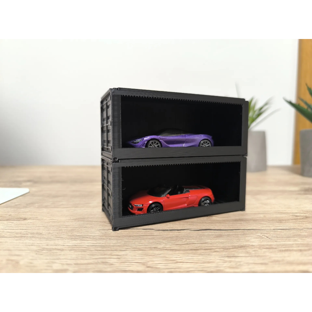 Hotwheels Hot Wheels Container Display Rack Storage Diecast Car Garage ...