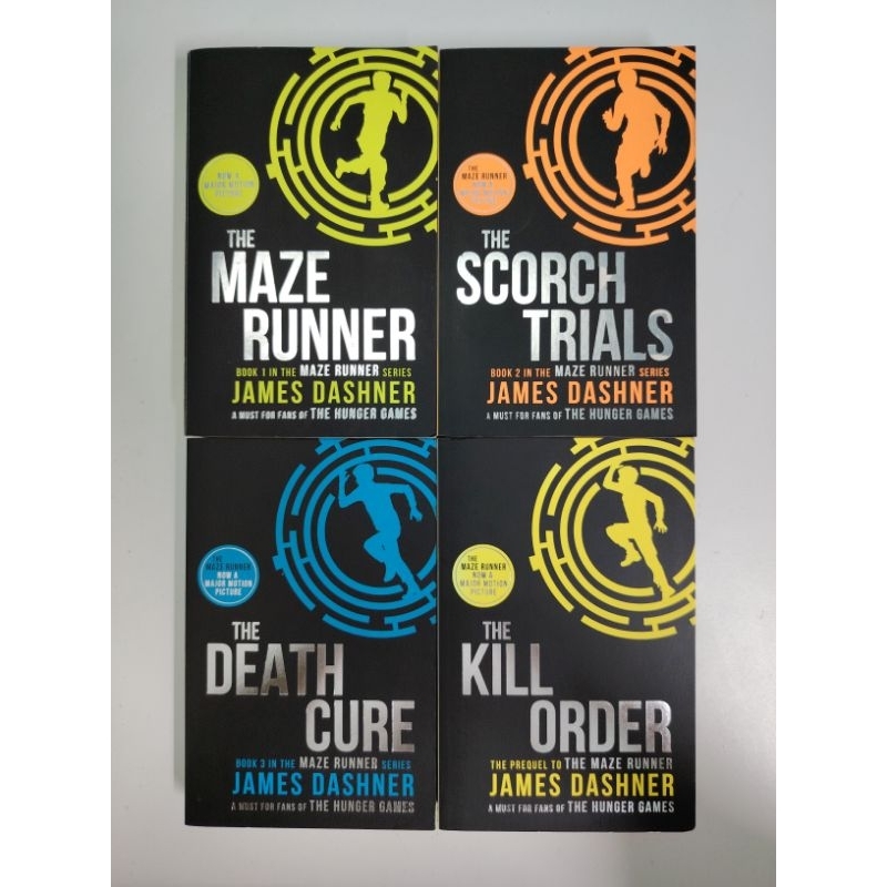 [BB] [Used] The Maze Runner Series Set by James Dashner (YA / Thriller ...
