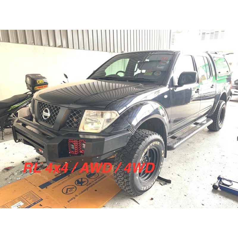 Nissan Navara D40 2005 - 2014 front bumper bull bar bodykit body kit ...