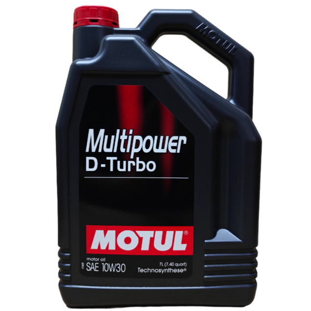 DIESEL ENGINE OIL - MOTUL MULTIPOWER D-TURBO SAE 10W-30 [7L] (READY ...