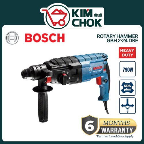 BOSCH Rotary Hammer GBH 2-24 DRE | Mesin Hack Jet Hammer | GBH2-24DRE ...