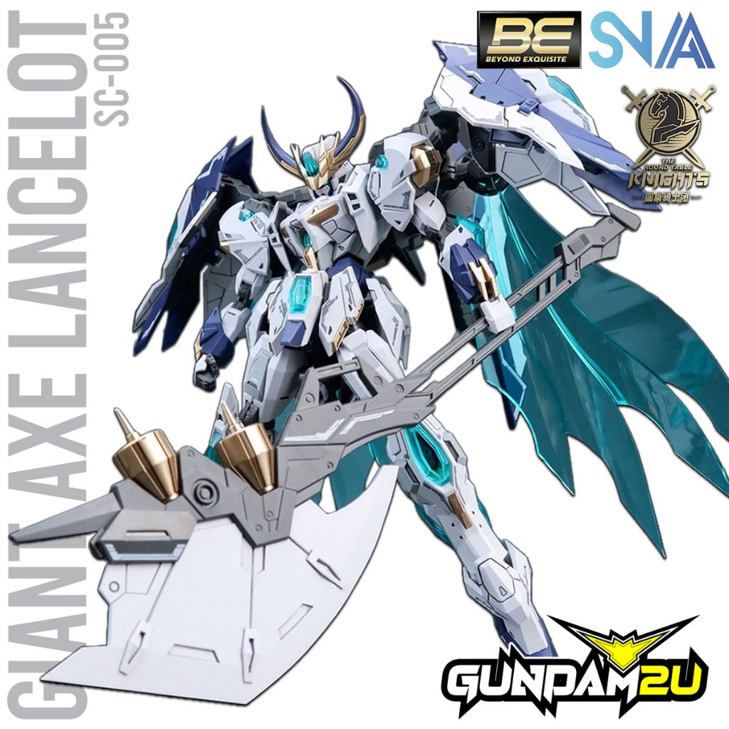 SNAA BE 1/144 Giant Axe Lancelot - SC-005 Round Table Knight Supernova ...