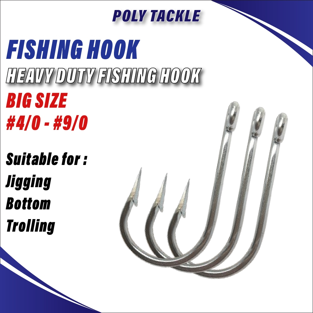 Mata Kail Fishing Hook Pancing Ikan Mata Kail Besar x5 Strong for ...
